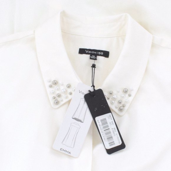 Vision 155 | Tops | Vision 55 Emma Sleeveless Shirt 1 Nwt | Poshmark